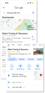 How to make money towing with G Maps | Lift Marketing Group